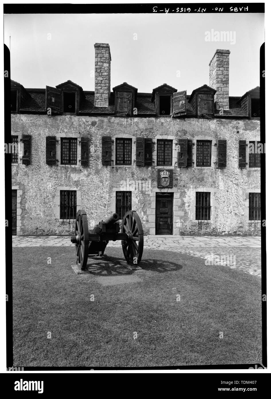 PARADE FRONT, SHOWING ENTRANCE - Fort Niagara, French Castle, Fort ...
