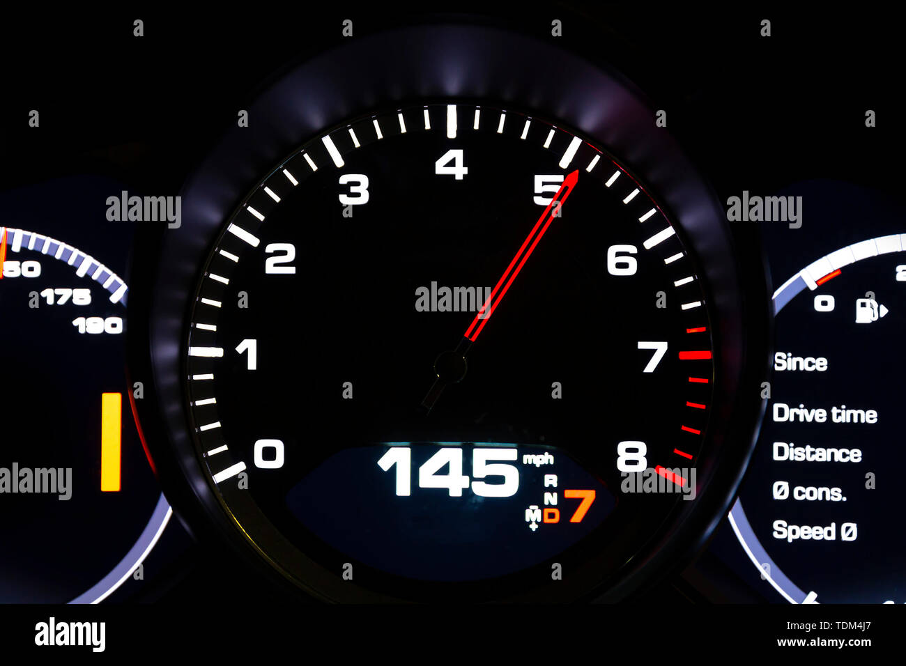 Mileage Dashboard High Resolution Stock Photography and Images - Alamy