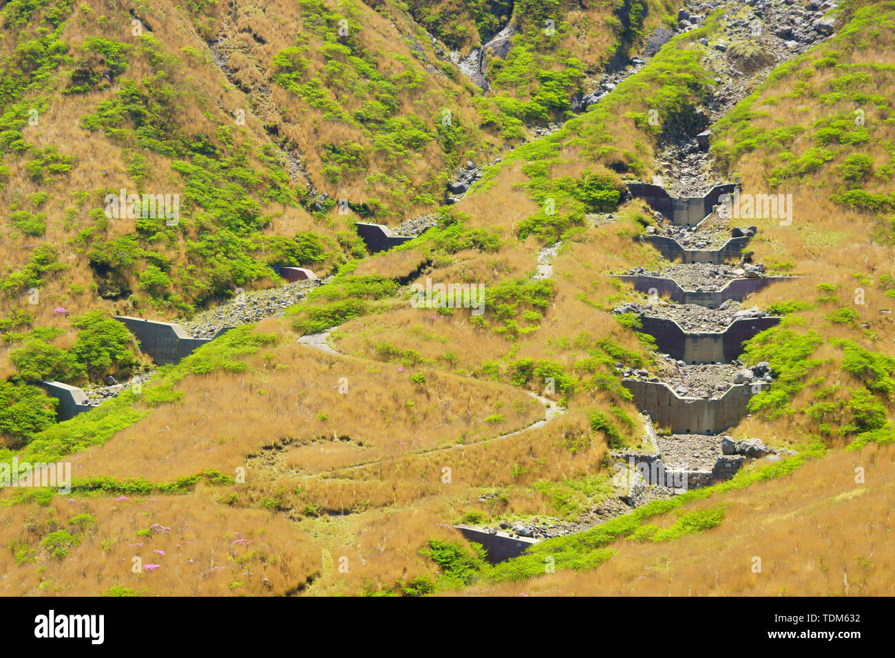 Erosion Control Dam Stock Photo - Alamy