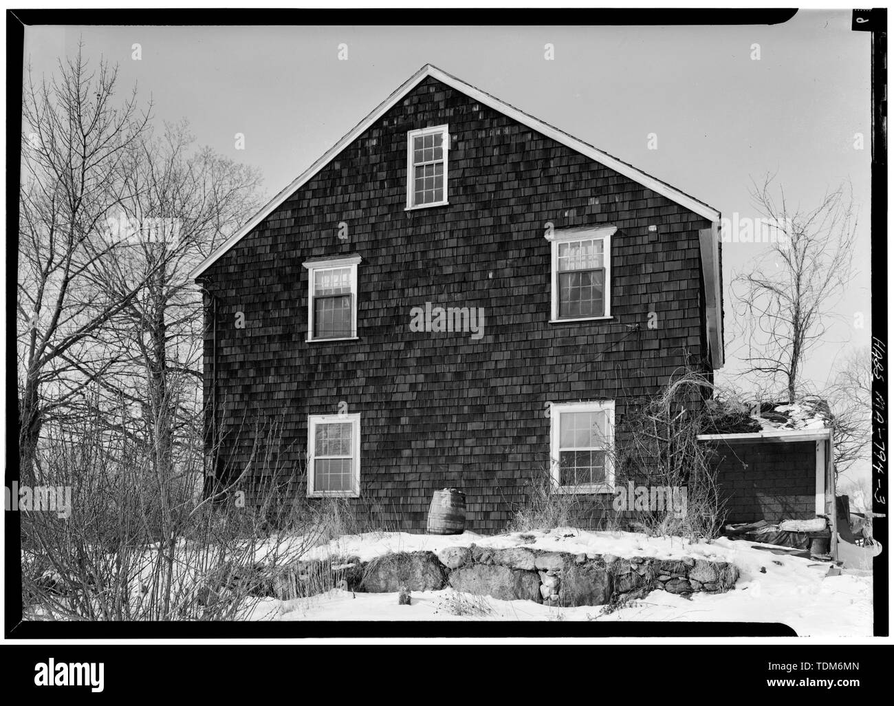 PERSPECTIVE VIEW OF EAST ELEVATION - Widow Stowe House, Lexington Road ...