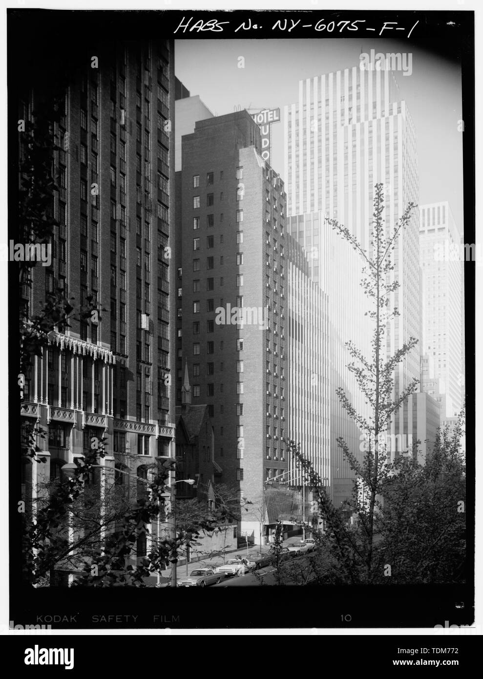 PERSPECTIVE VIEW OF MAIN ELEVATION - Tudor City Complex, Hotel Tudor ...