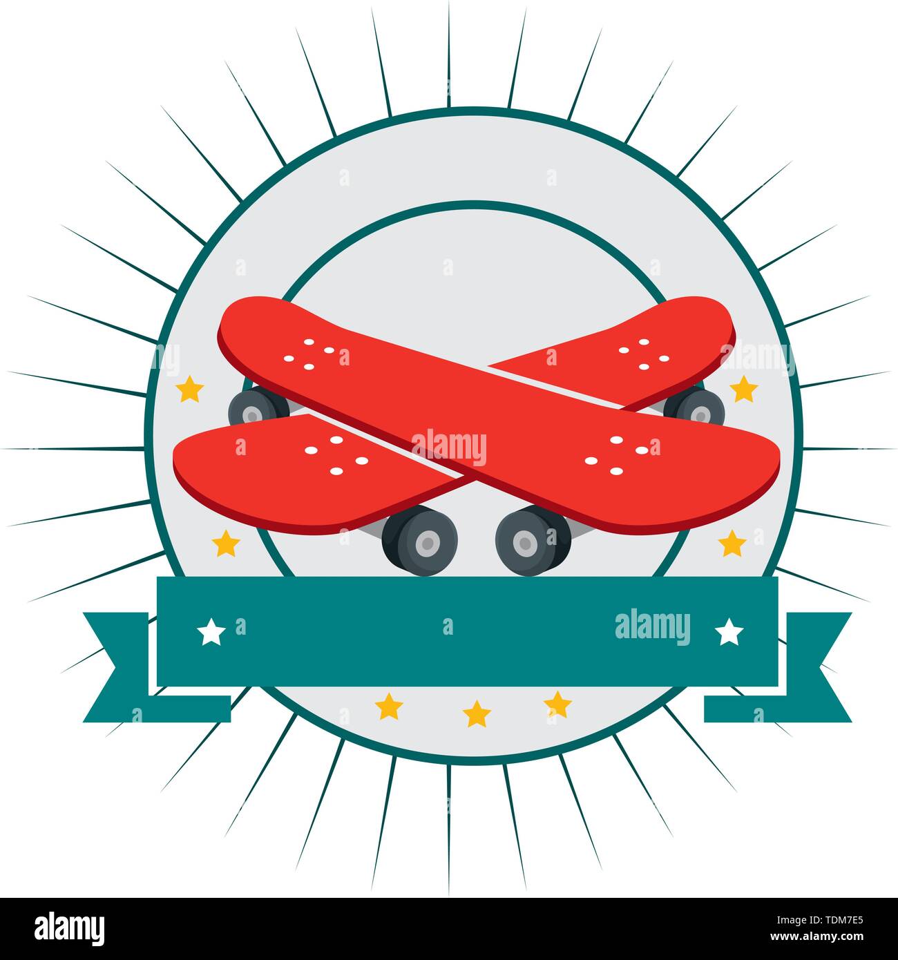 Skate ribbon Stock Vector Images - Alamy