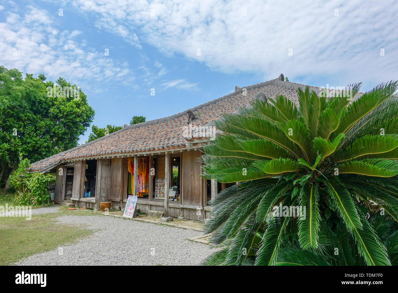 Old House in Ishigaki Island, Okinawa Prefecture, Japan Stock Photo - Alamy