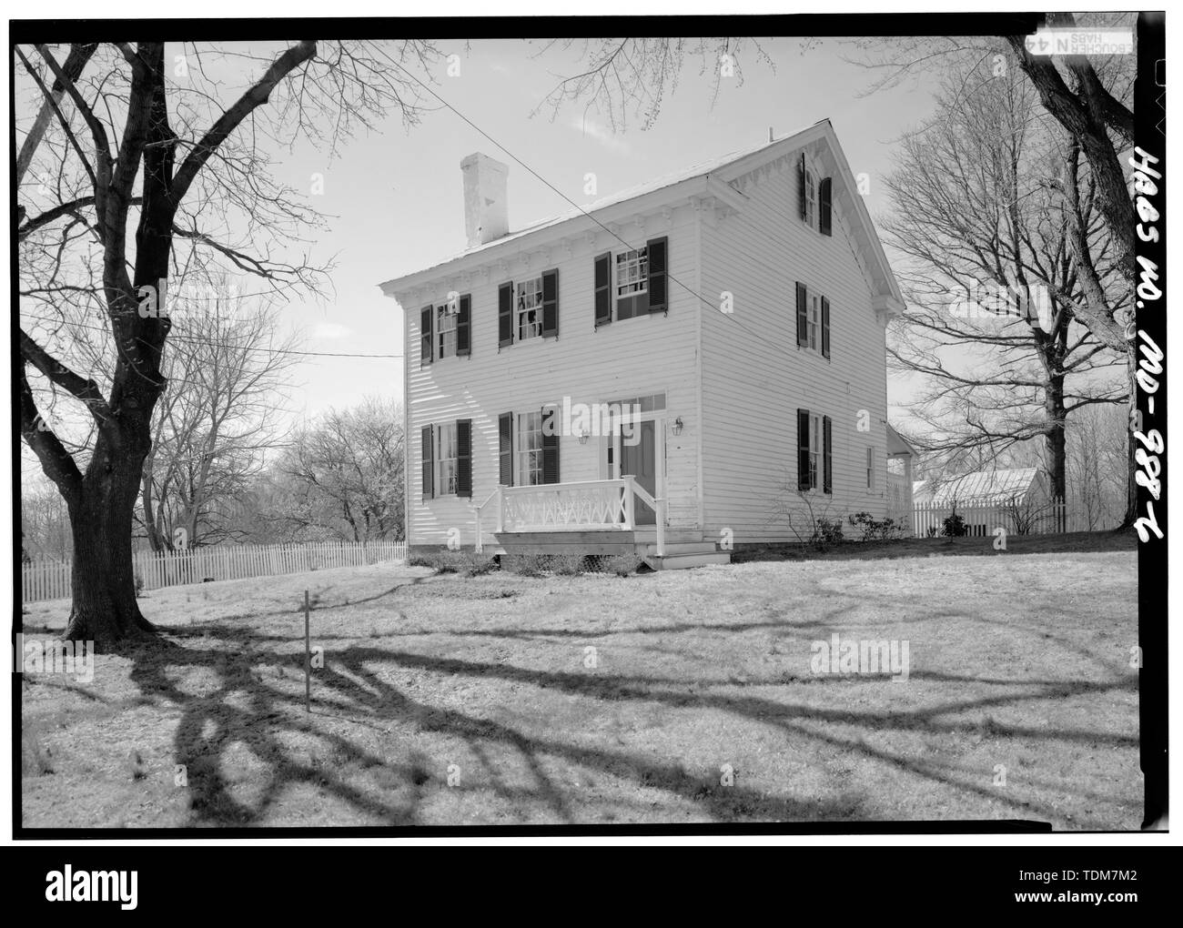 PERSPECTIVE VIEW OF NORTHEAST (FRONT) AND NORTHWEST SIDE - Coffren ...