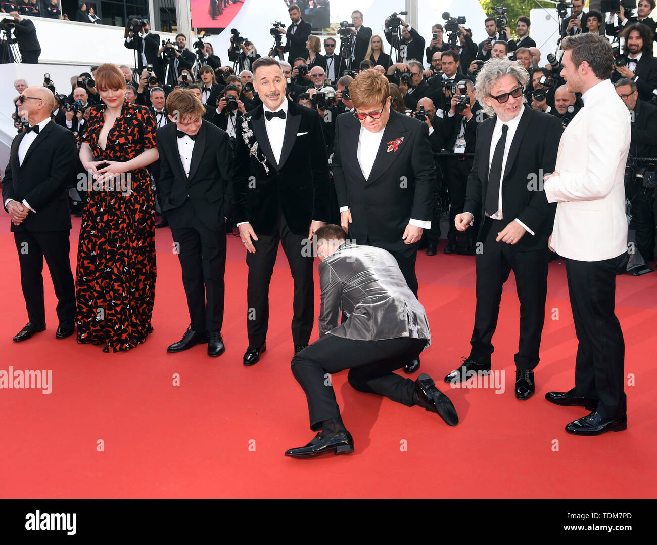 Rocket Man premiere at the 72nd Cannes Film Festival Featuring: David ...