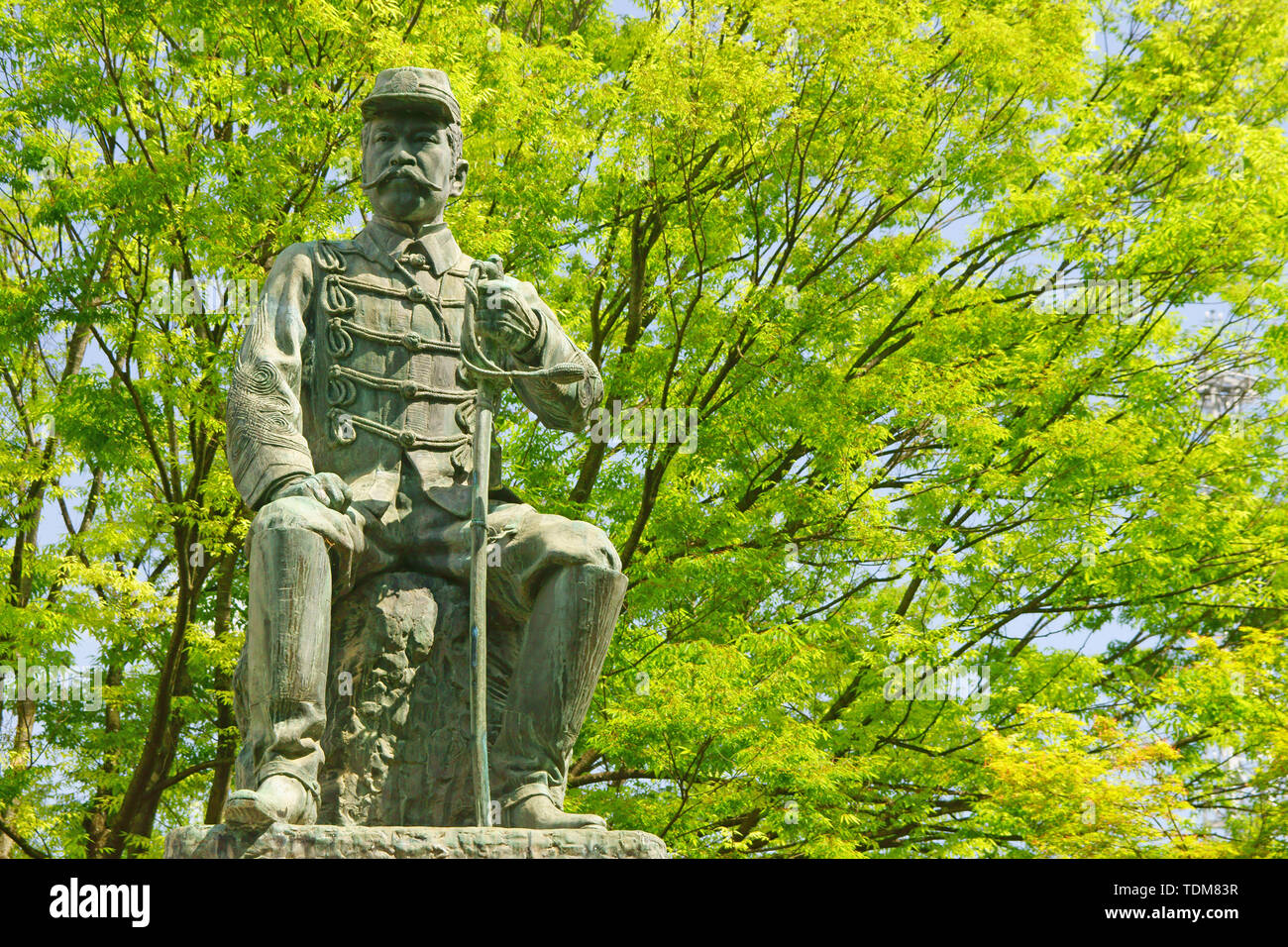 Statue of Tateki Tani Stock Photo - Alamy