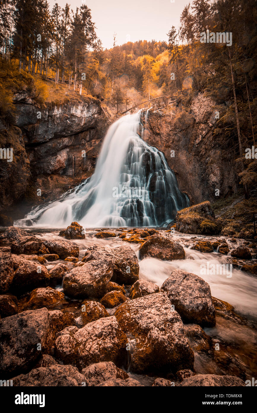 Golling waterfall is one of the most beautiful nature spectacles in ...