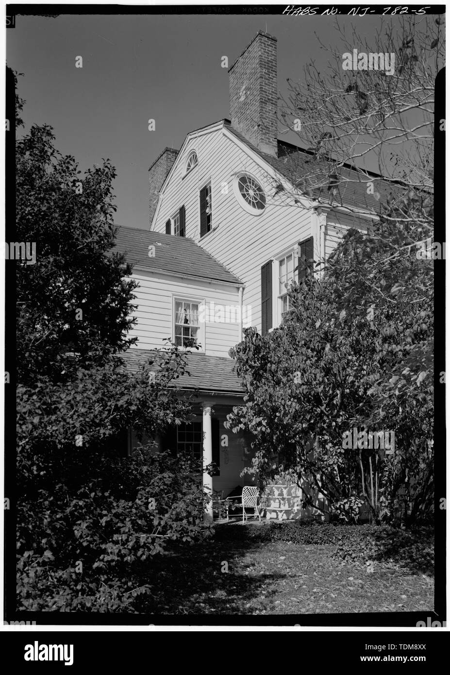 PERSPECTIVE VIEW OF SOUTH GABLE END - Henry Miller House, Main Street ...