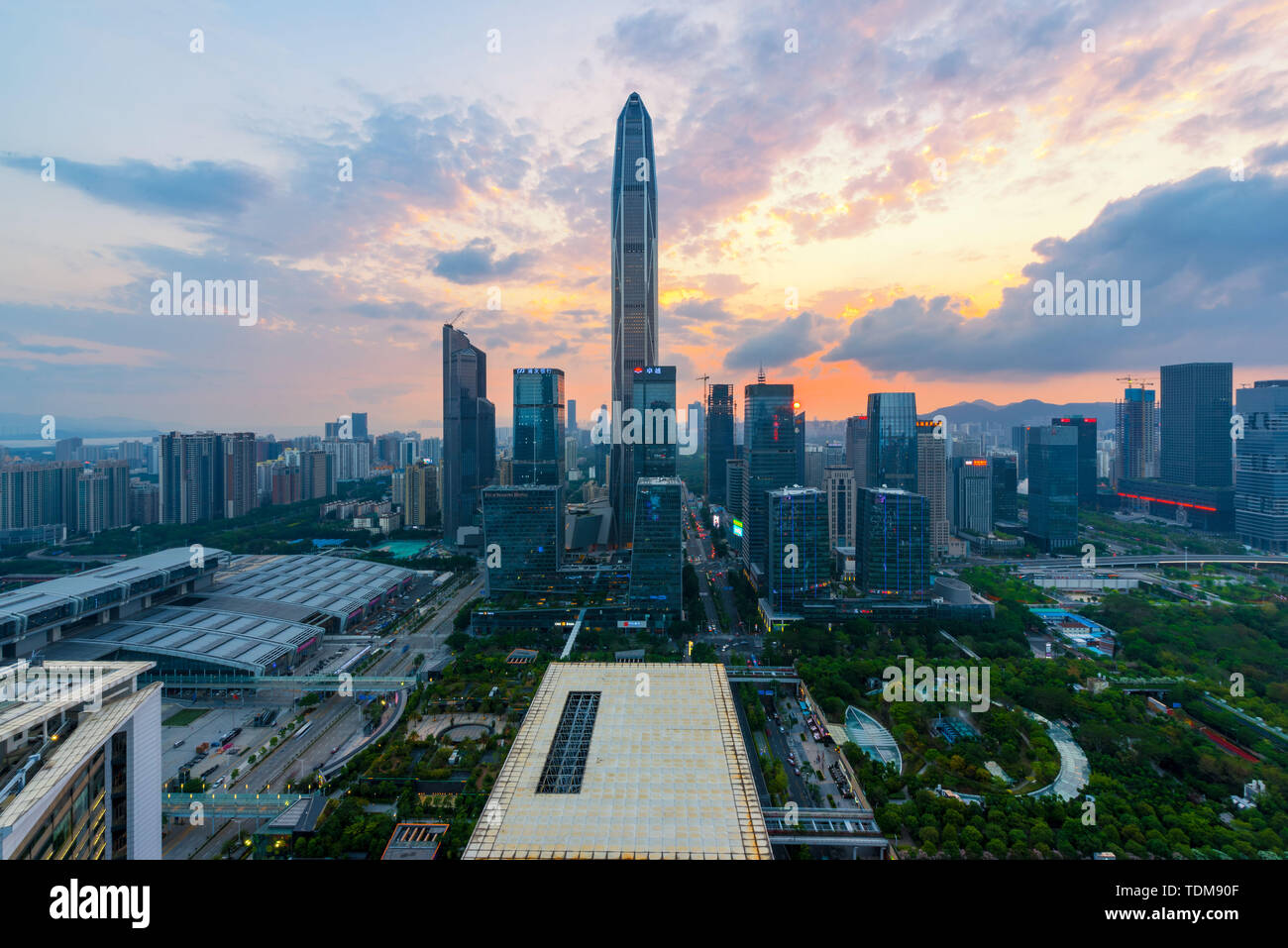 Ping An Finance Centre High Resolution Stock Photography and Images - Alamy