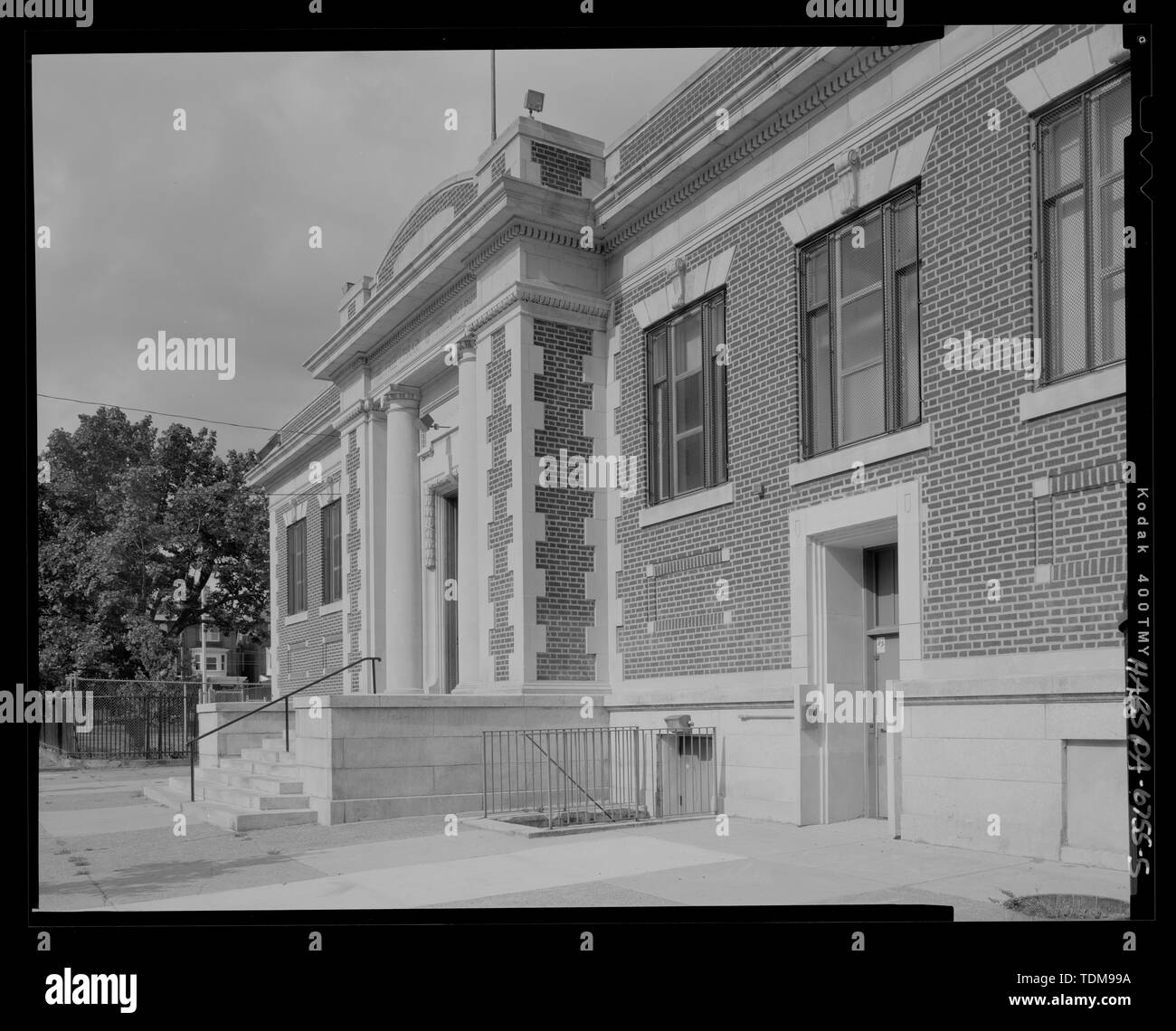 PERSPECTIVE VIEW OF SOUTHWEST FRONT FACADE - Free Library of ...