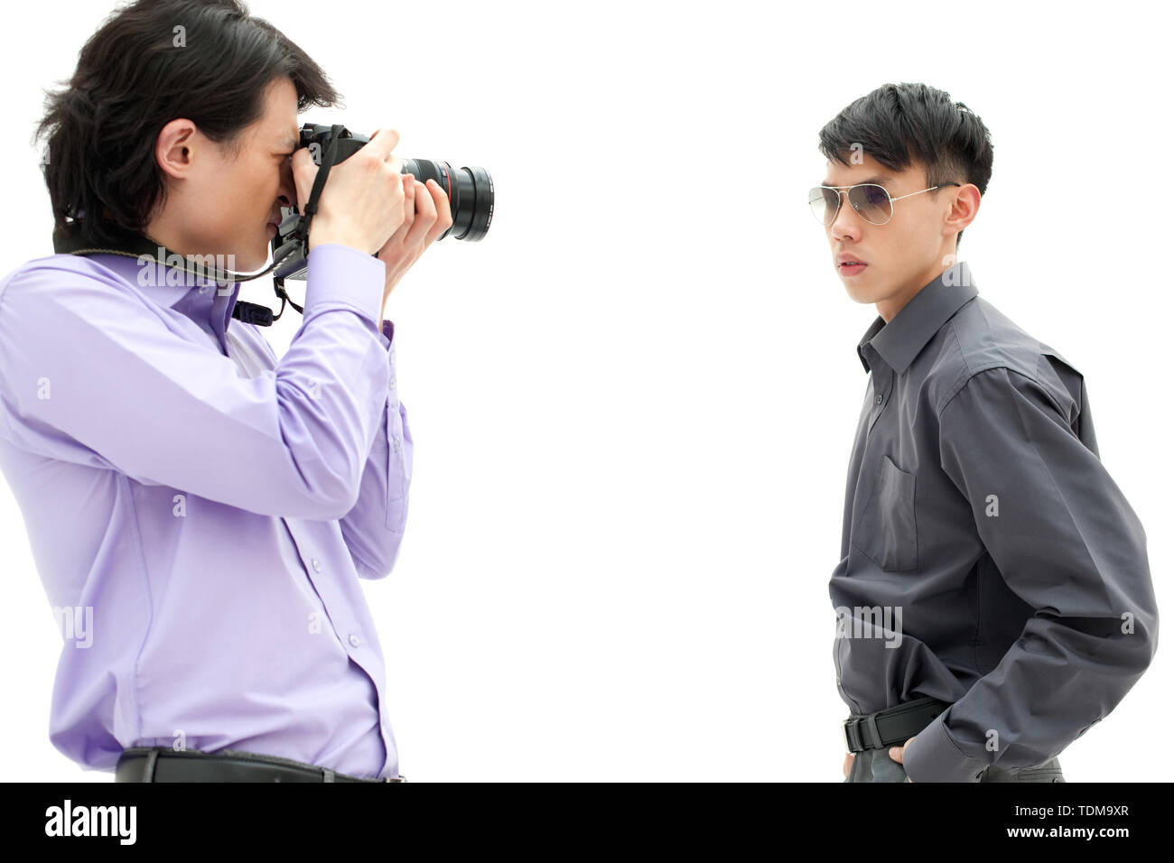 Professional model shoot hi-res stock photography and images - Alamy