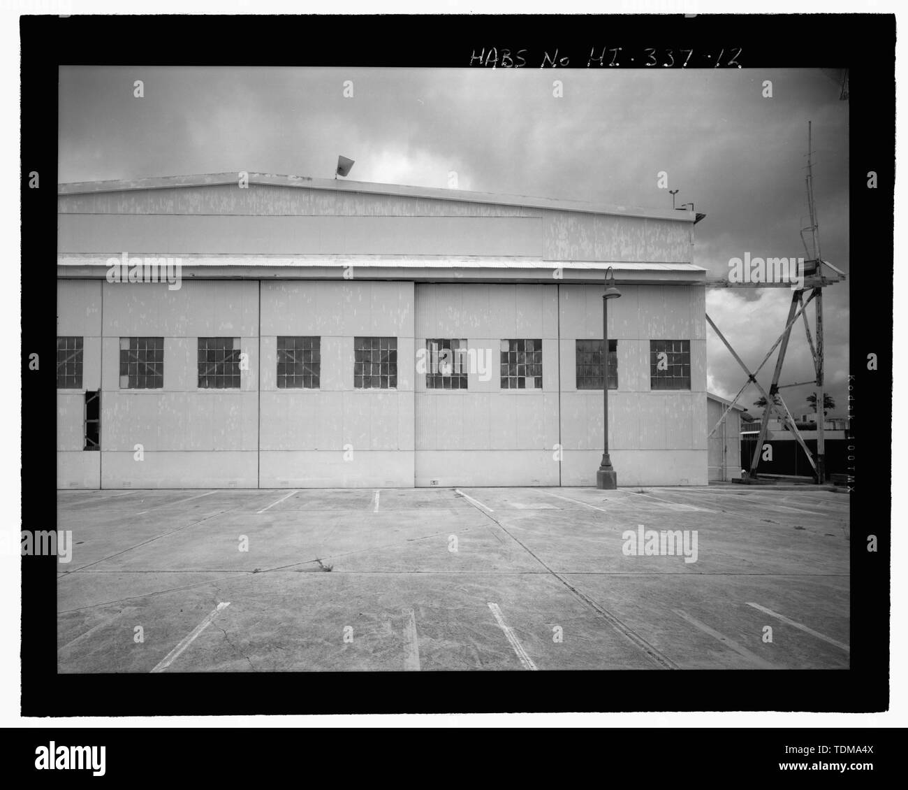PARTIAL ELEVATION OF THE SOUTHWEST SIDE. VIEW FACING NORTHEAST - U.S ...