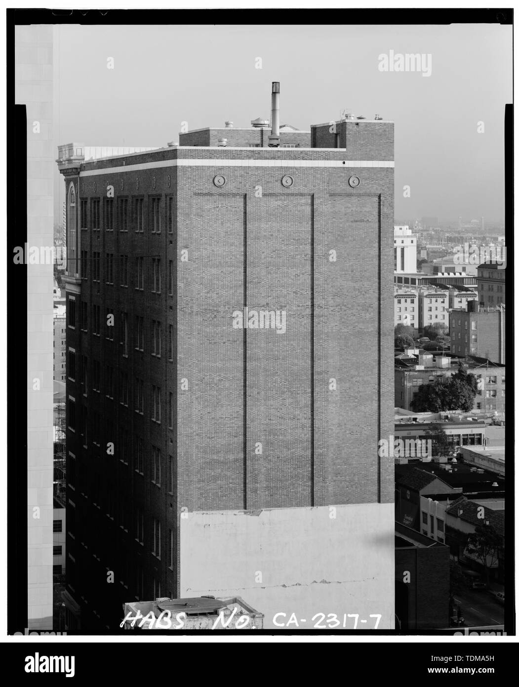 Pacific telephone and telegraph building Black and White Stock Photos ...