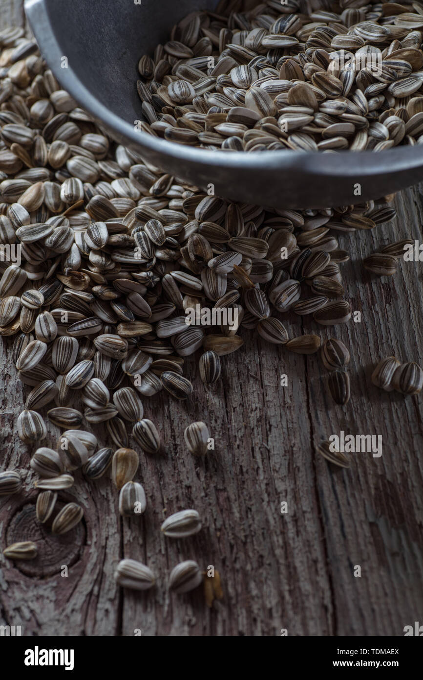 Sunflower seed material Stock Photo - Alamy