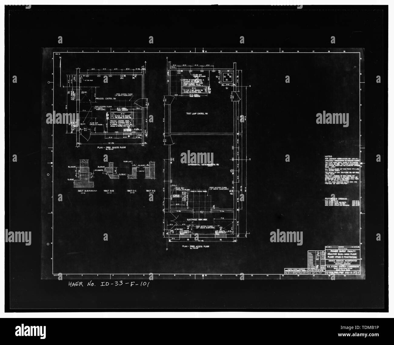 Nuclear reactor blueprint hi-res stock photography and images - Alamy