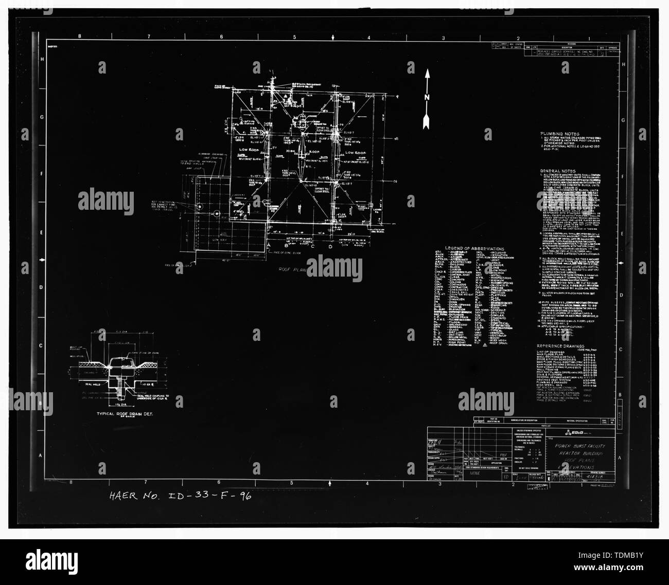 Roof Plan General Notes