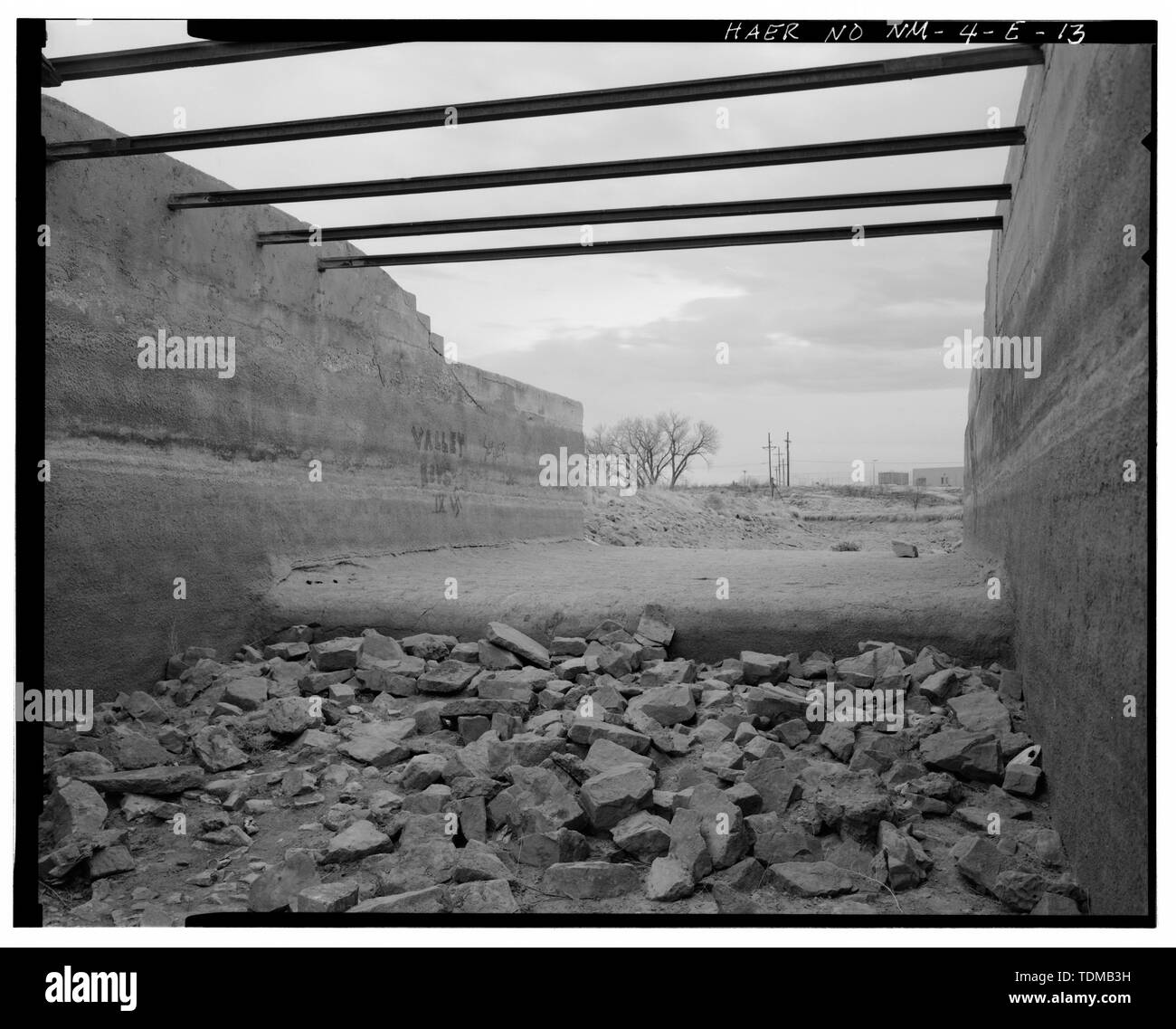 Pecos river flume Black and White Stock Photos & Images - Alamy