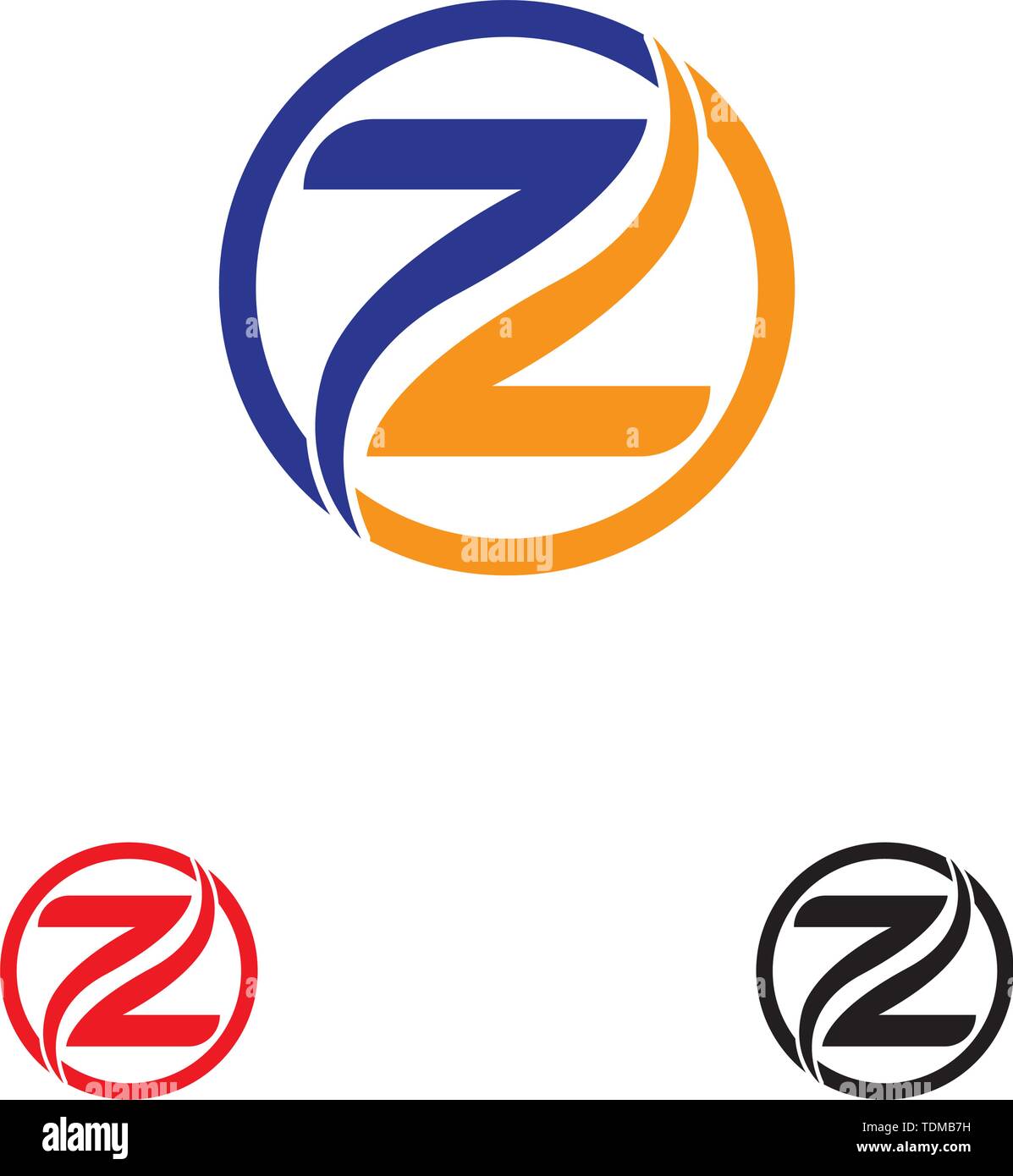 Z logo vector vectors Stock Vector Images - Alamy
