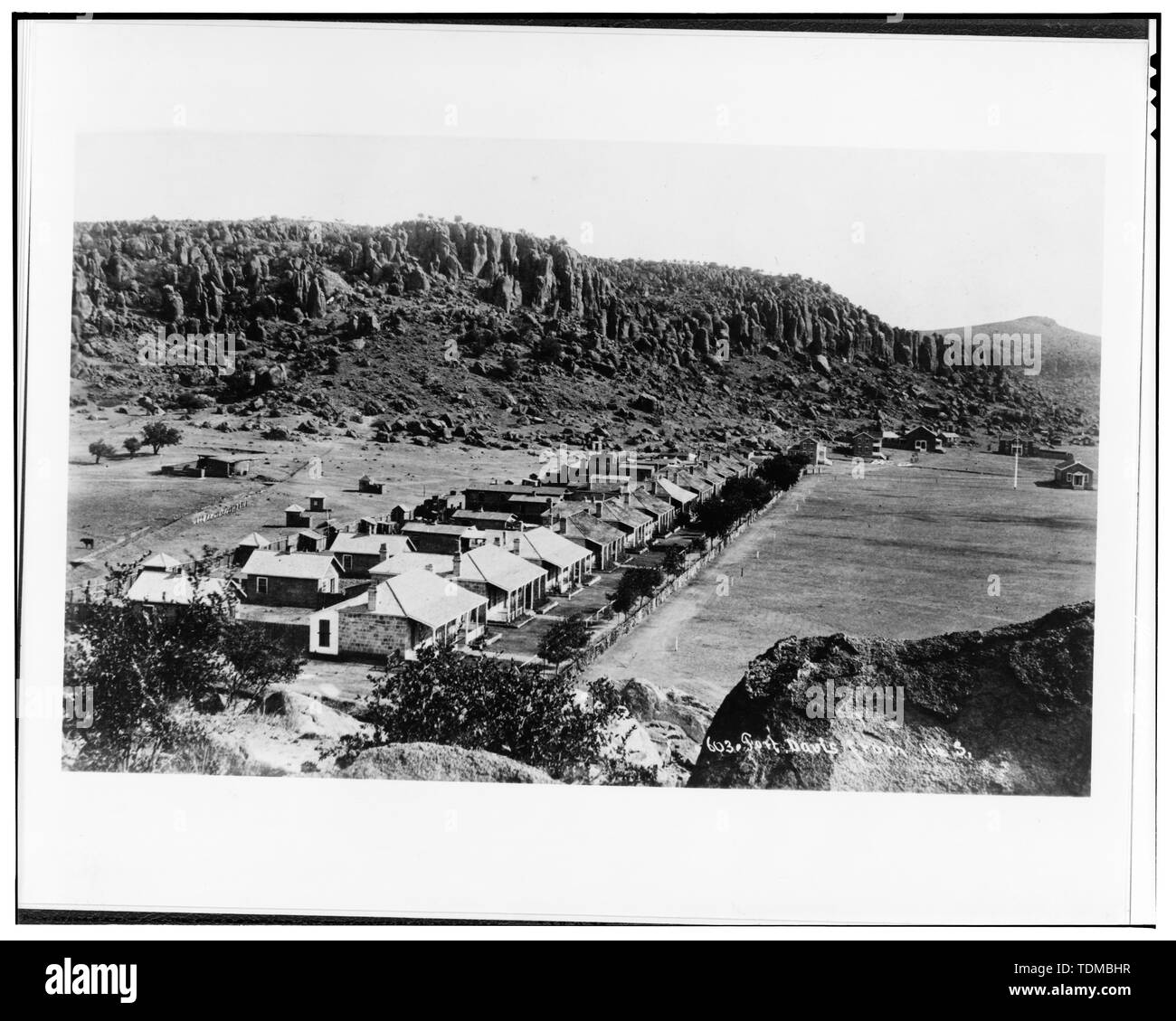 PERSPECTIVE VIEW (NORTHWEST) FROM RIDGE OF EAST (FRONTS) AND SOUTH ...