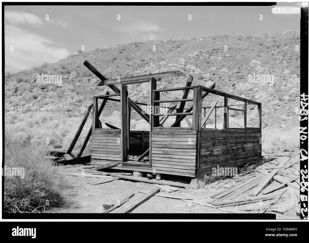 PERSPECTIVE VIEW FROM SOUTHWEST - Death Valley Lower Grapevine Ranch ...