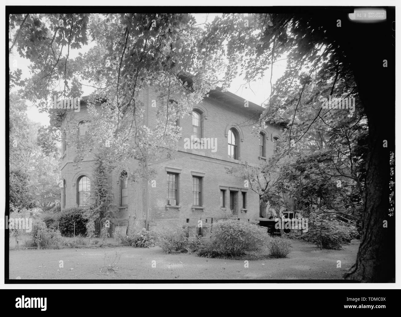 PERSPECTIVE VIEW LOOKING FROM THE NORTHEAST AT THE NORTH and EAST ...