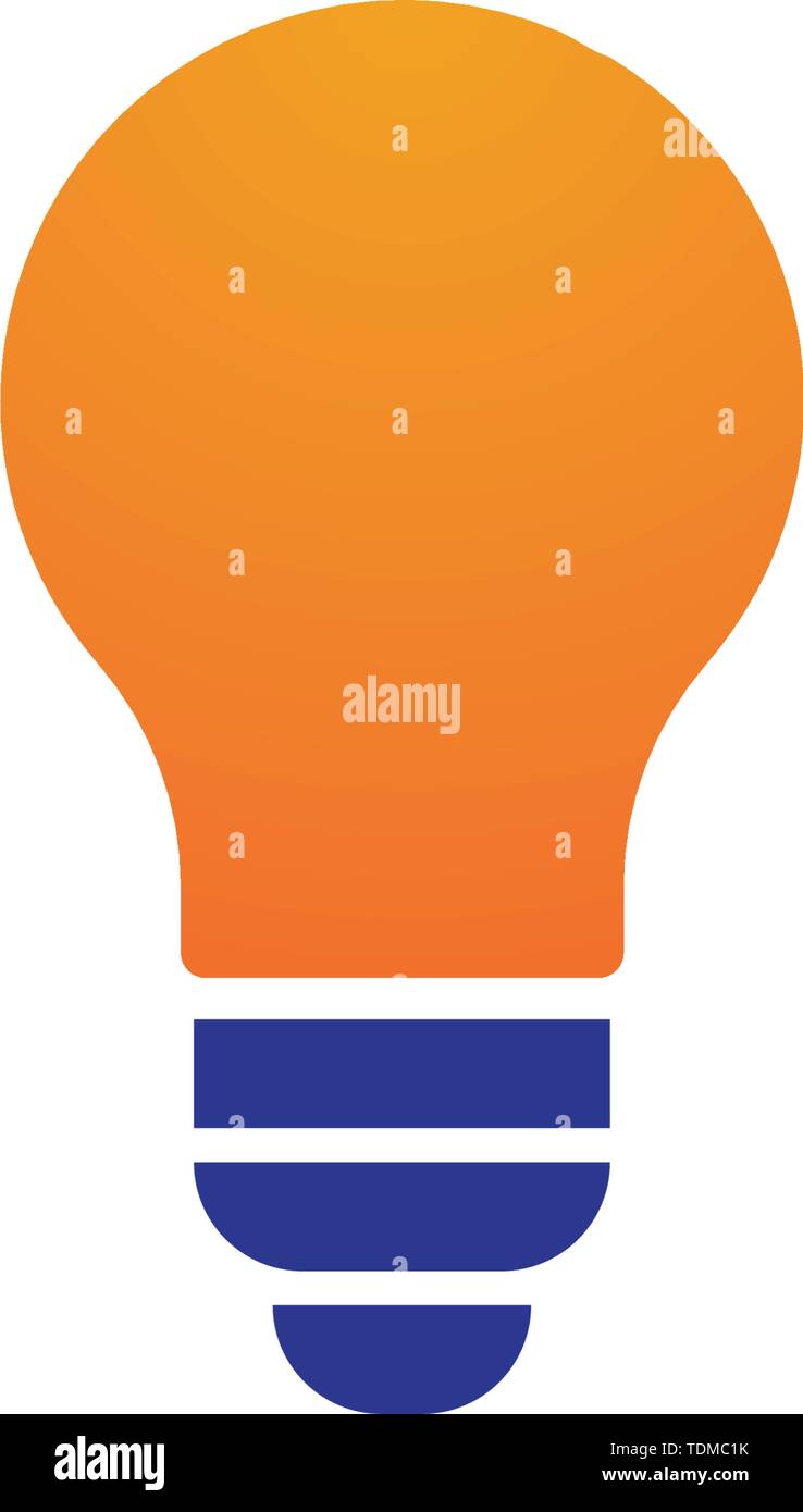 Bulb logo vector ilustration template Stock Vector Image & Art - Alamy