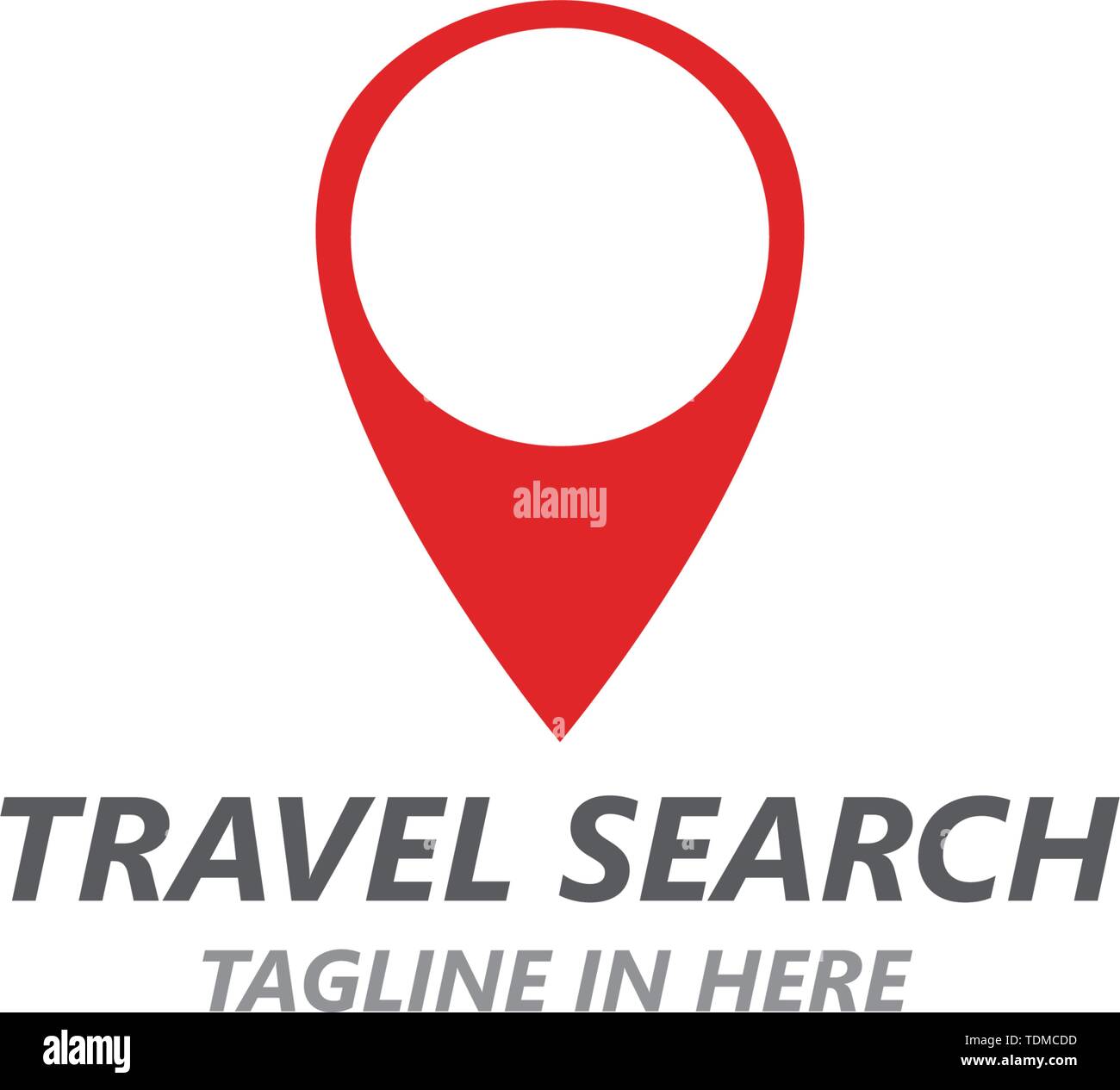 Location point Logo vector template Stock Vector Image & Art - Alamy