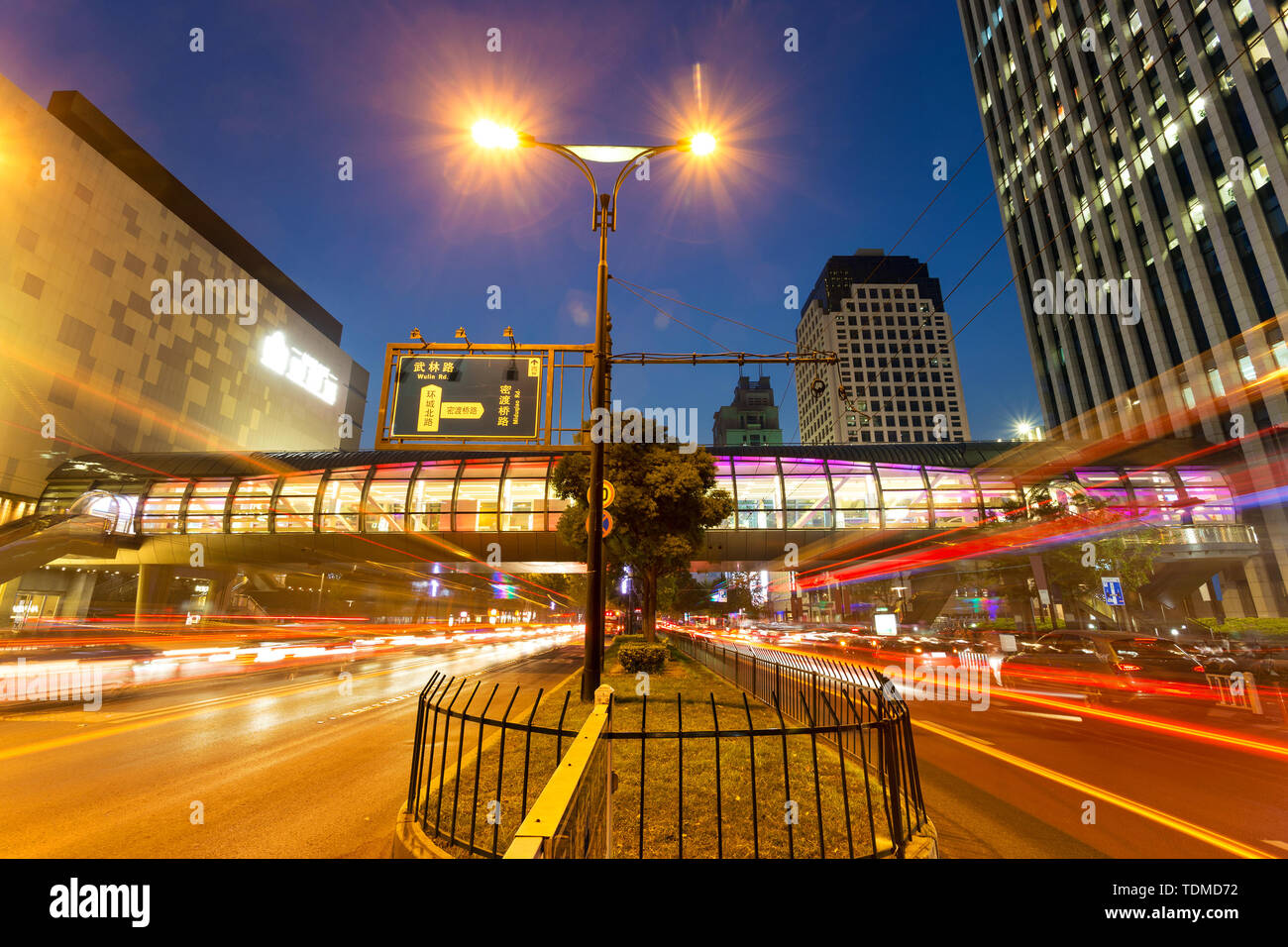 Modern photography at night Stock Photo - Alamy