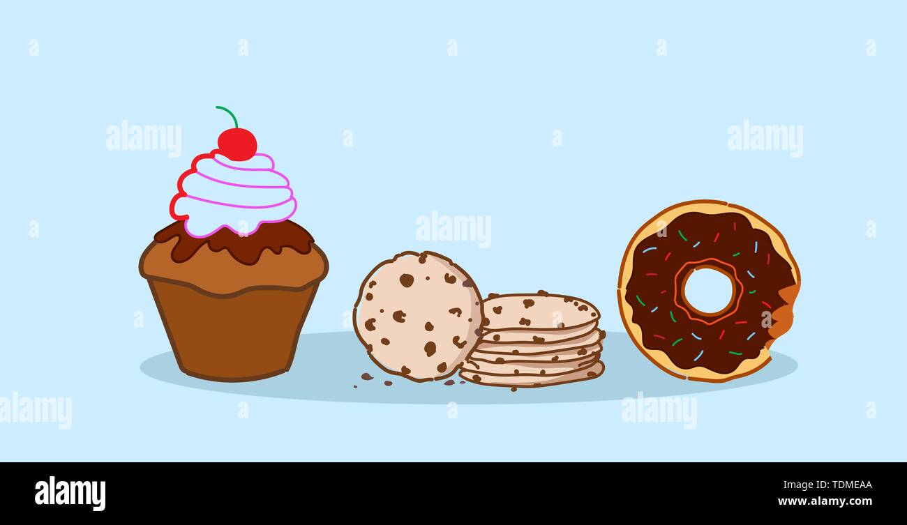 Crumb muffin Stock Vector Images - Alamy