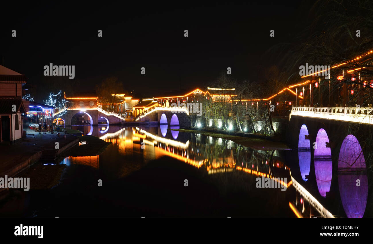 Anchang Ancient Town Stock Photo - Alamy