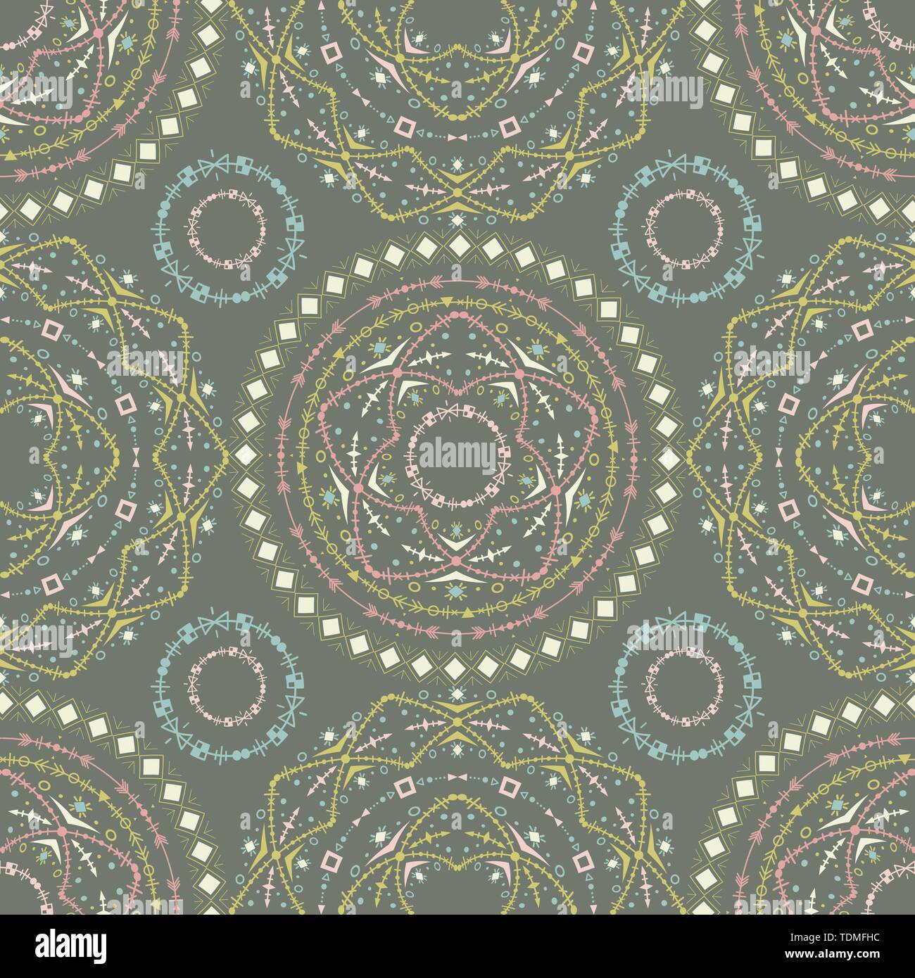 Tribal Pattern Pastel