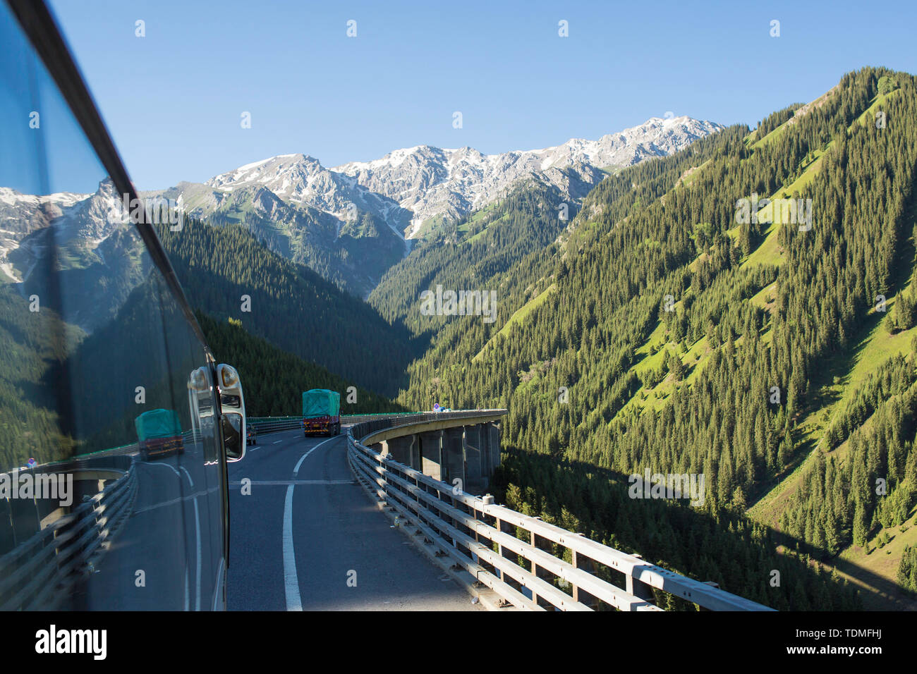 Beautiful Xinjiang Yili Guozigou Stock Photo - Alamy