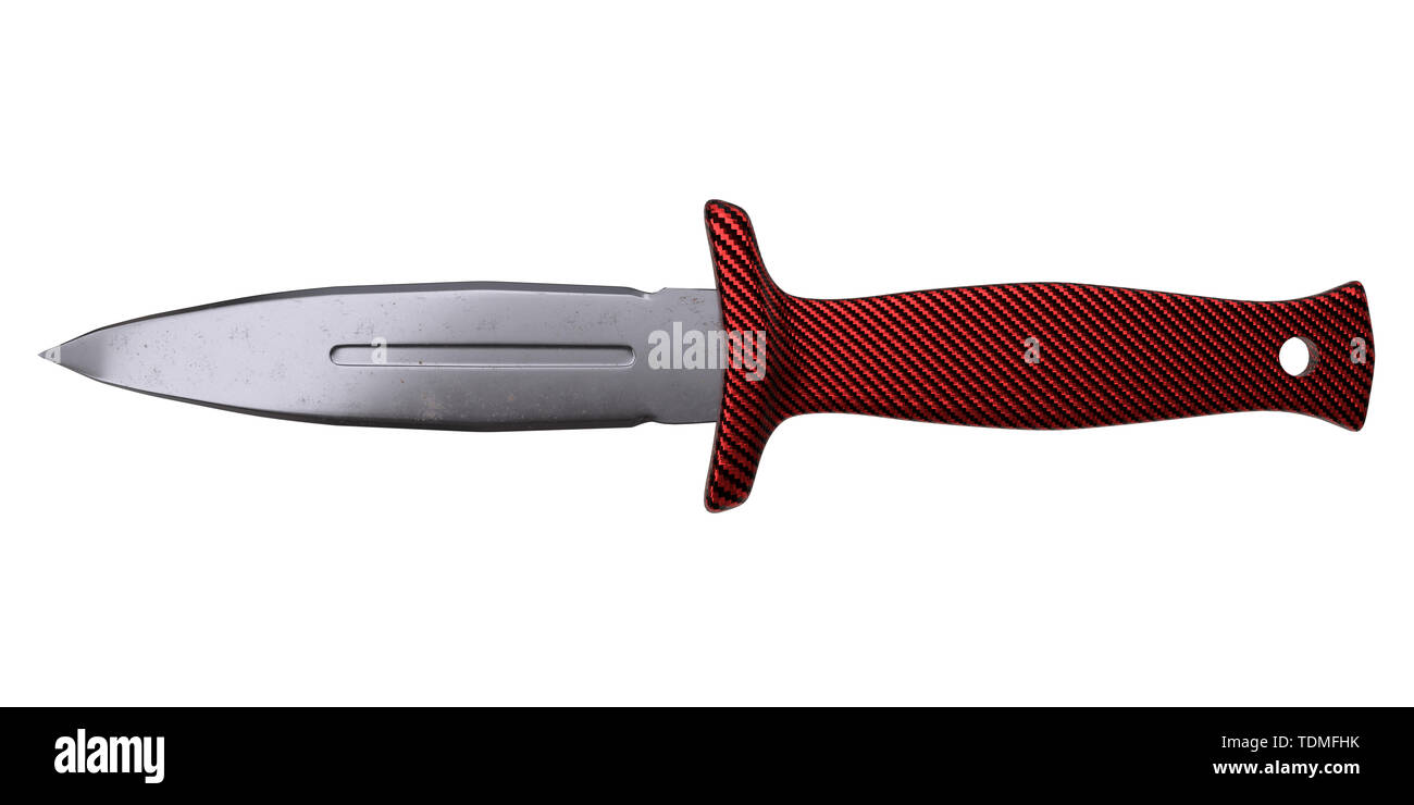 3d rendering of a boot knife isolated on white background Stock Photo ...