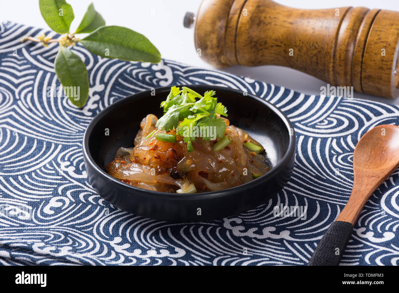 Delicious jellyfish skin Stock Photo - Alamy