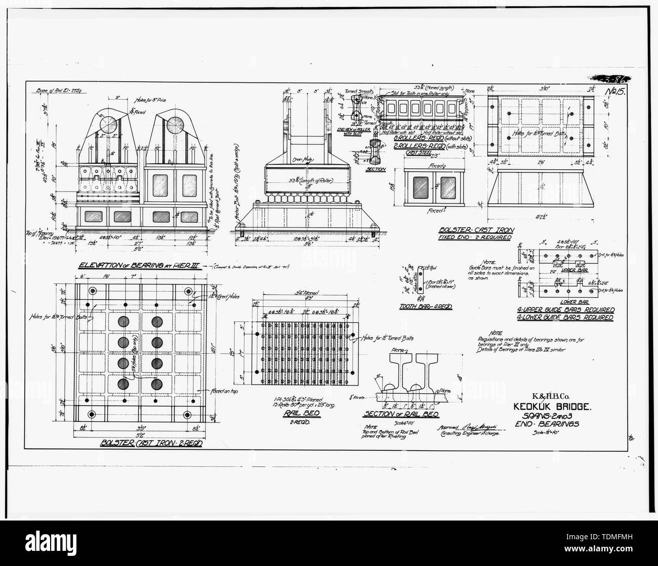 Structural bearings Black and White Stock Photos & Images - Alamy