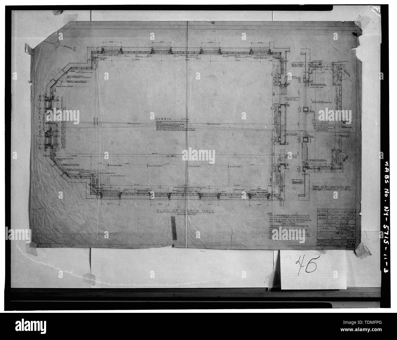 PHOTOCOPY OF DRAWINGS OF BUILDING -298, U.S. COAST GUARD SUPPORT CENTER ...