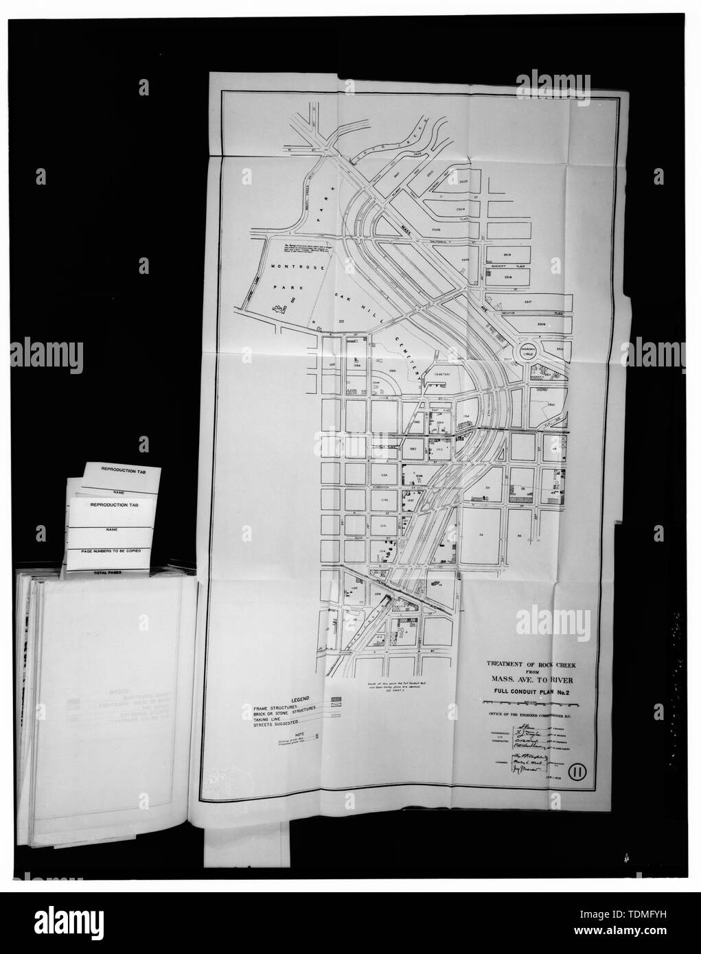 Topography district columbia Black and White Stock Photos & Images - Alamy