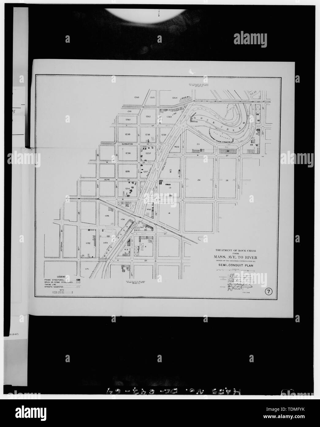 Washington dc map Black and White Stock Photos & Images - Alamy