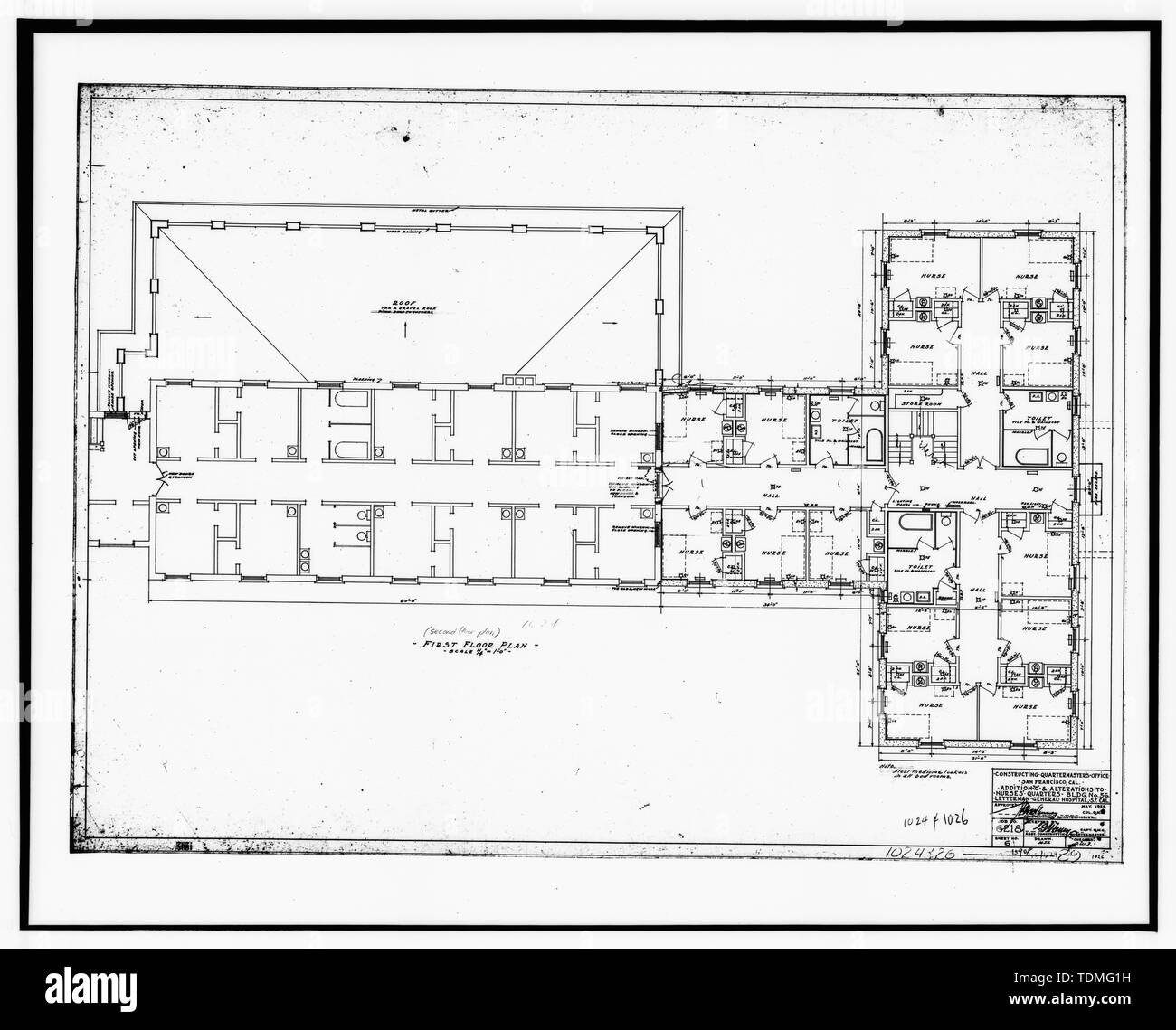 PHOTOCOPY OF ORIGINAL DRAWING (from Directorate of Facilities ...