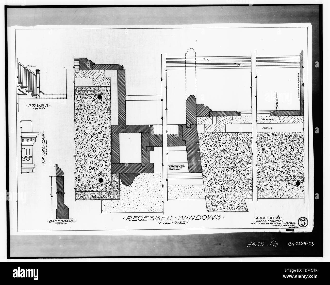 PHOTOCOPY OF ORIGINAL DRAWING (from Directorate of Facilities ...