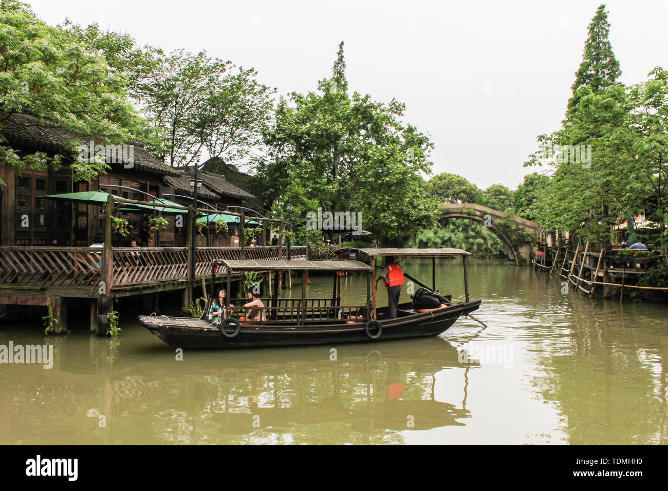 Panorama of Xixi Wetland Park in Hangzhou Stock Photo - Alamy