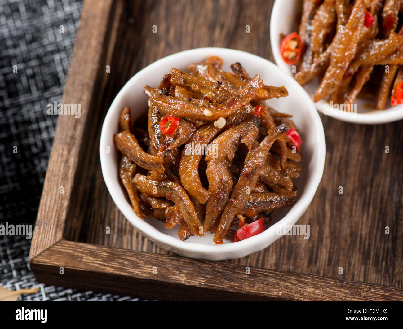 Beef shredded cabbage pickle pepper Stock Photo - Alamy