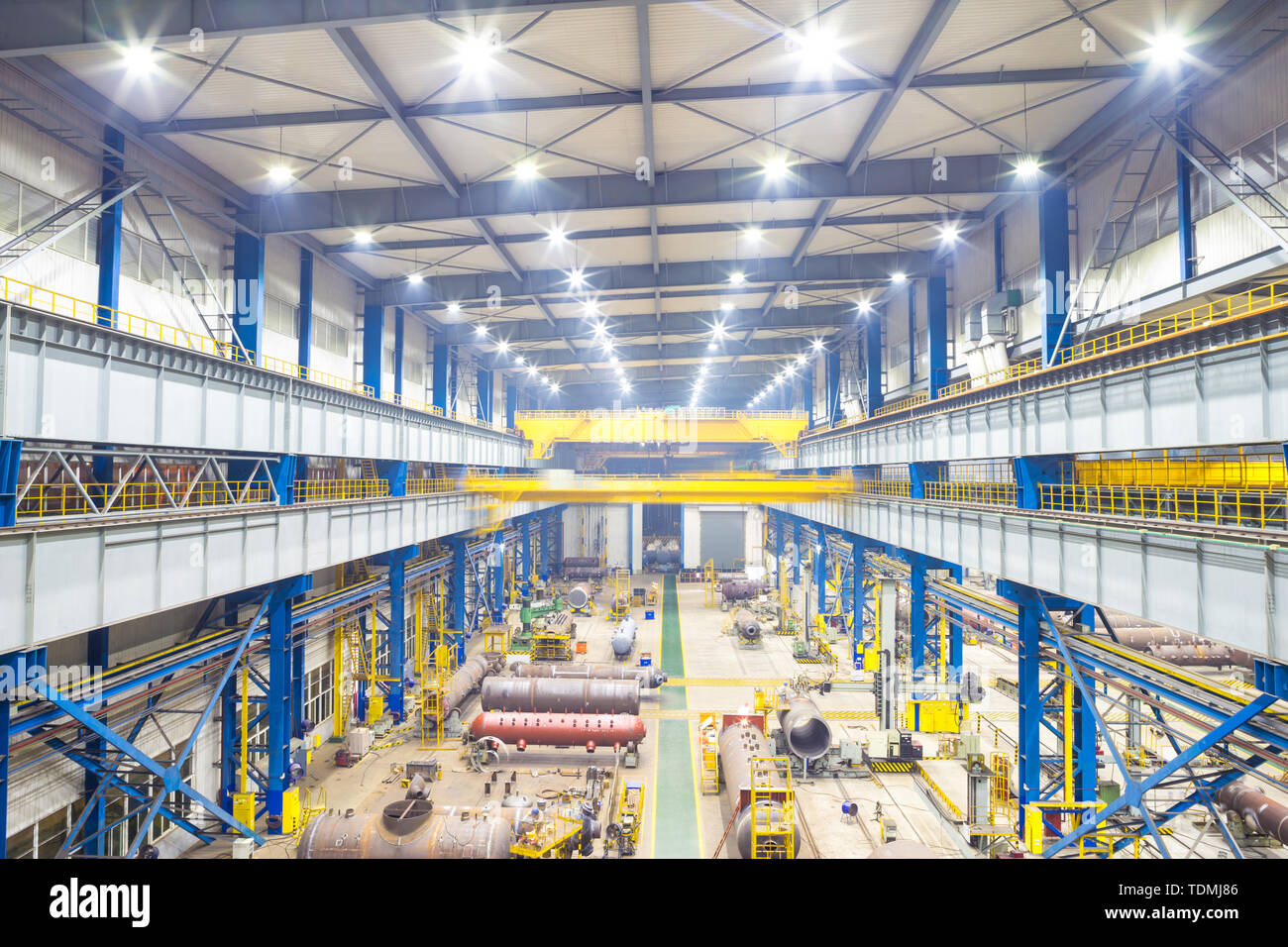 Area production plant workshop buildings hi-res stock photography and ...
