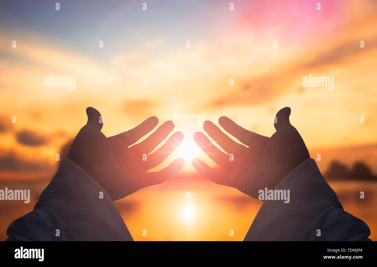 The hand of Christ Jesus Stock Photo - Alamy