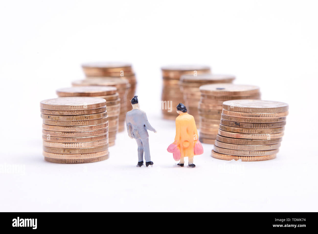 Marriage and dowry material Stock Photo - Alamy