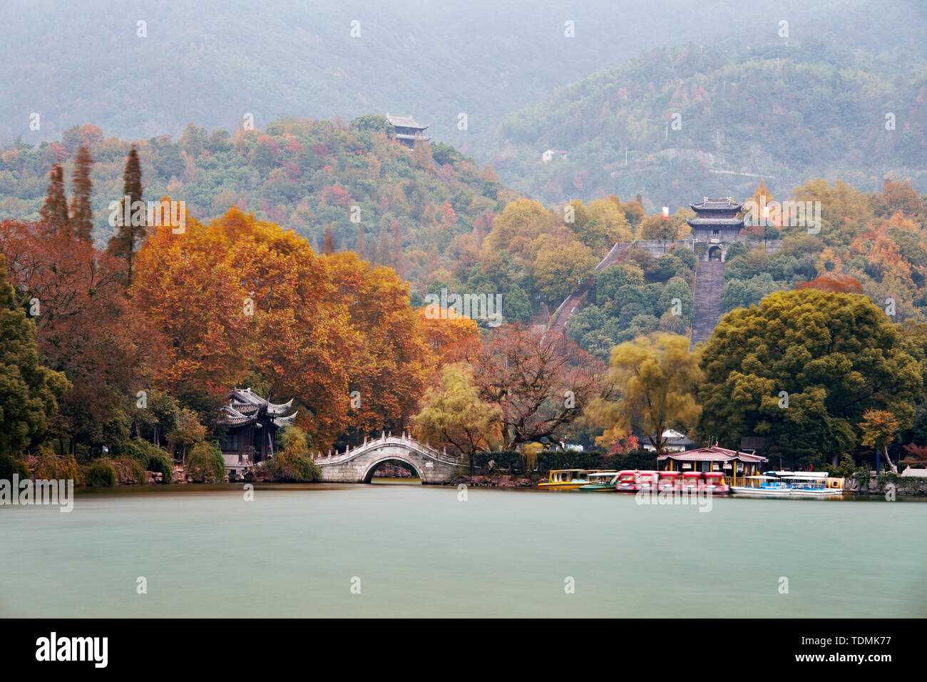 Autumn colors in the sea Stock Photo - Alamy