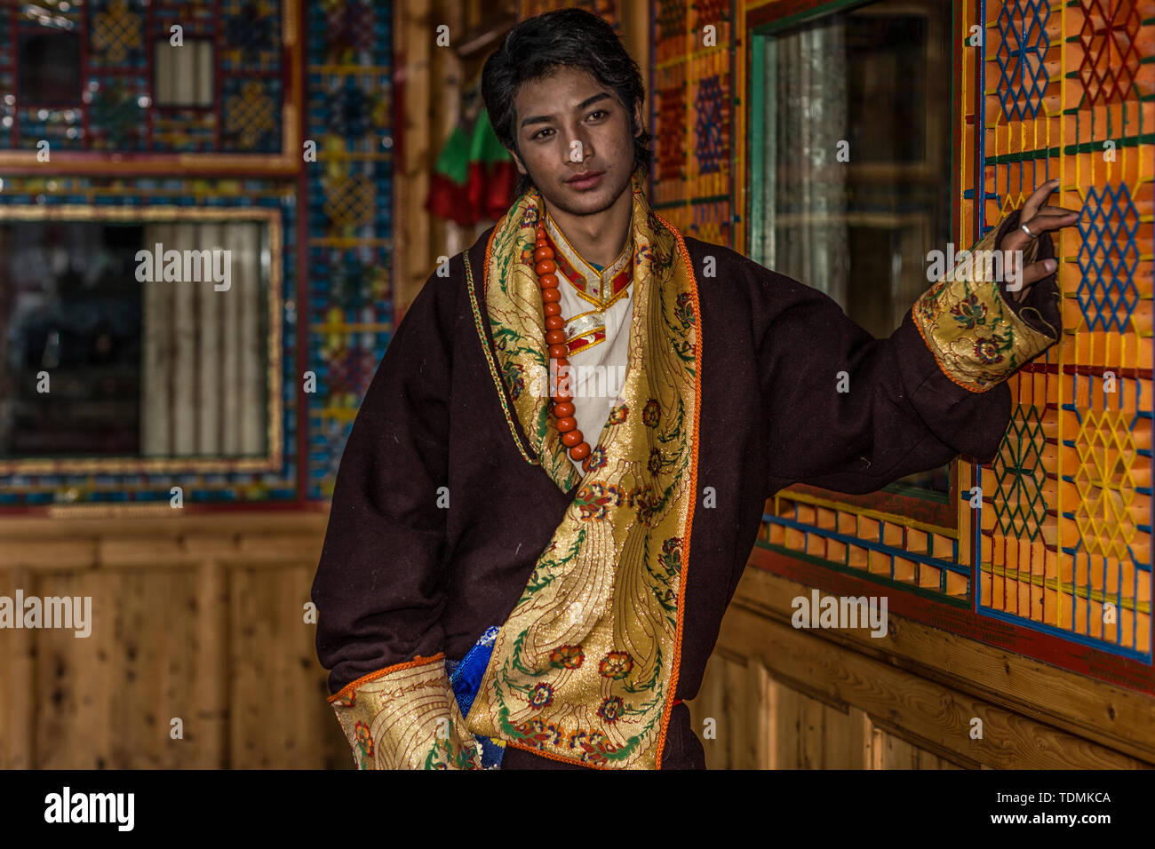 Gannan folk customs, humanistic scenery prairie monastery beautiful ...