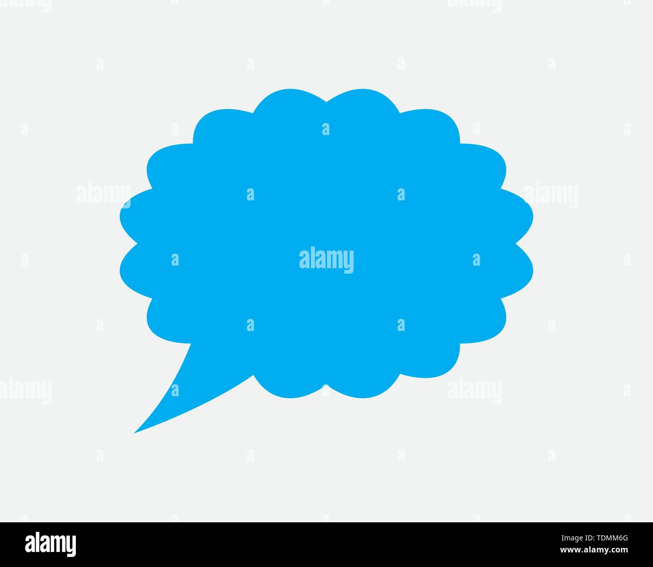 Dialogue balloon blank Stock Vector Images - Alamy