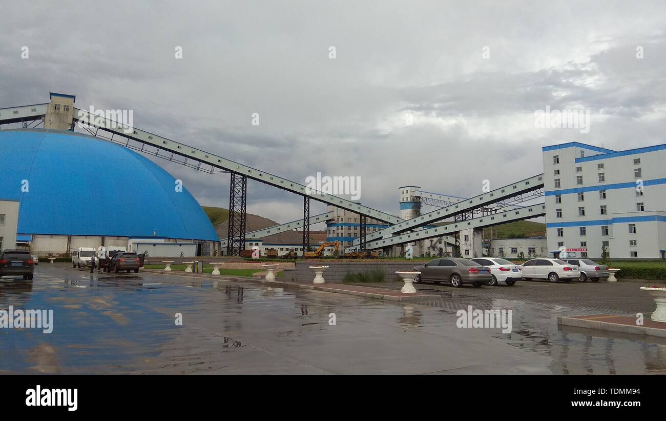 Millions of tons of modern coal mine coal preparation plant plant map ...