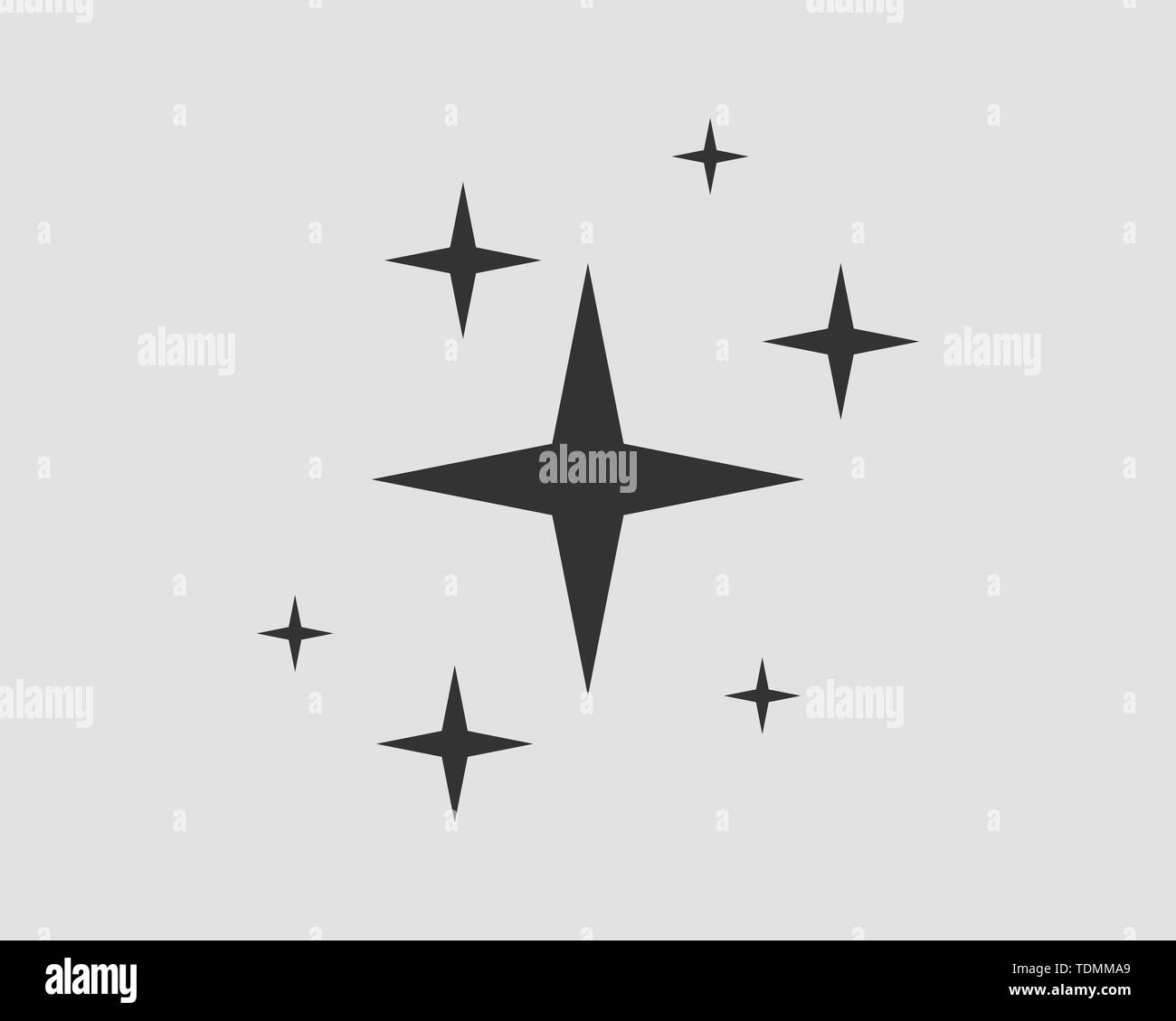 Space stars vector vectors Black and White Stock Photos & Images - Alamy